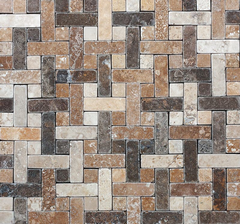 Abstract Geometry, Natural Marble Decorative Texture Mosaic Tile Stock ...