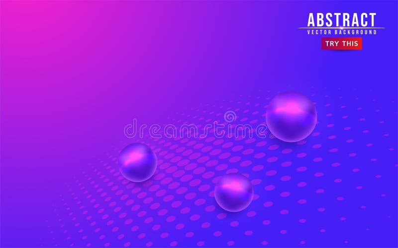 Abstract Geometry Purple Background. Modern Abstract Geometry ...