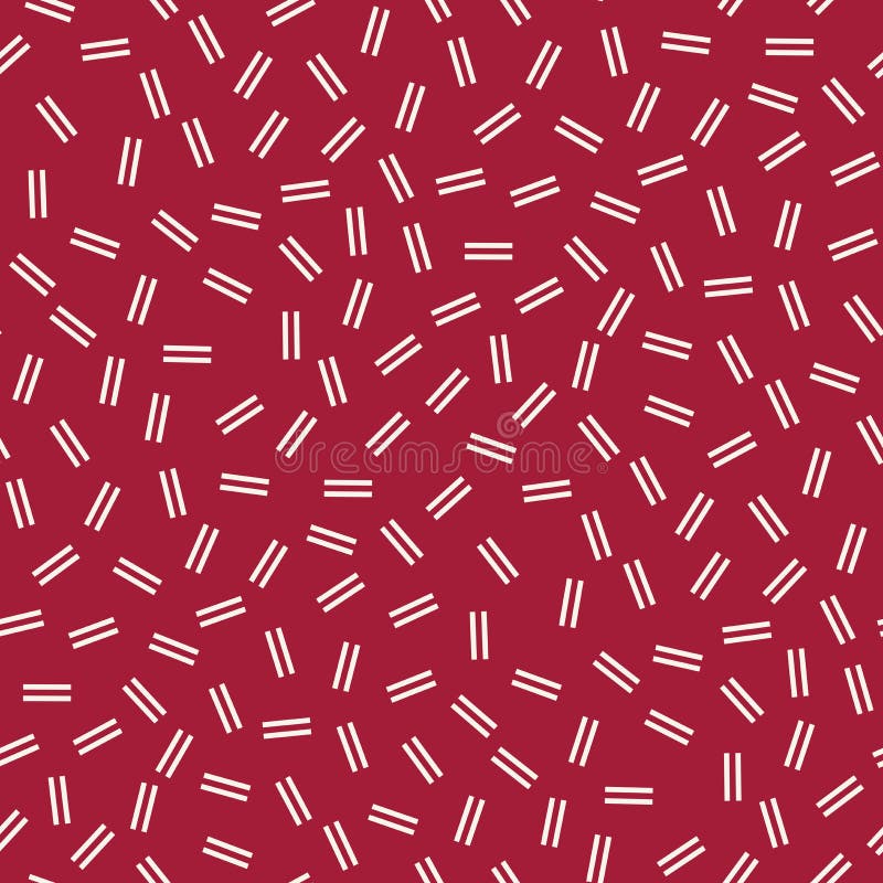 Abstract Geometry Red Memphis Style Fashion Pattern Stock Vector ...