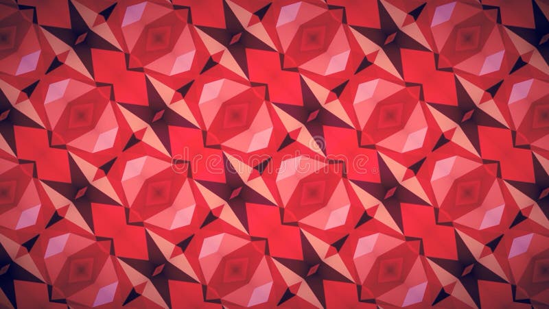 Abstract Geometry Red Wallpaper. Stock Image - Image of symmetry ...