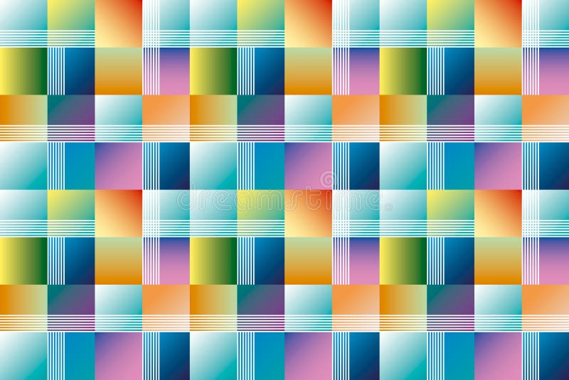 Abstract Geometry Seamless Pattern Stock Vector - Illustration of ...