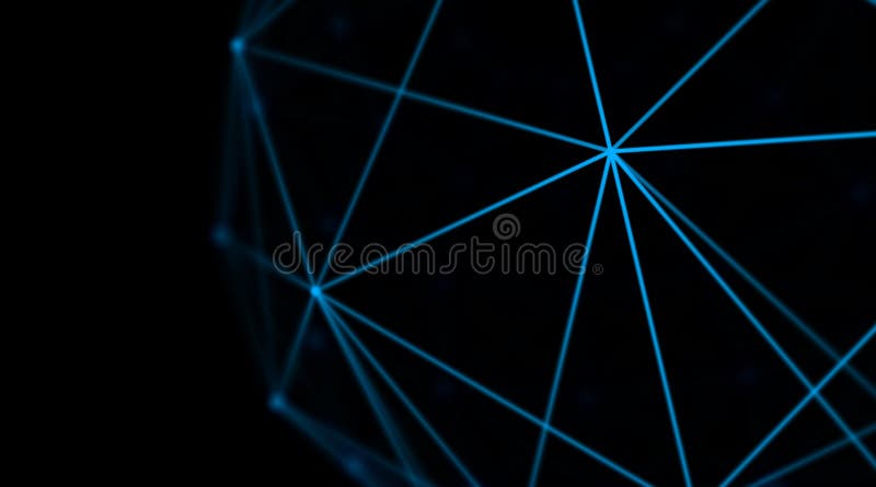 Abstract Geometry Surfaces, Lines and Points Background, Used As ...