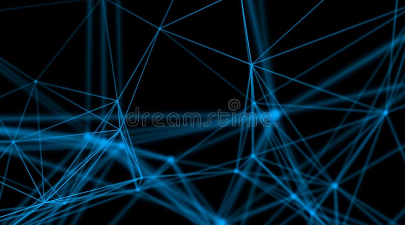 Abstract Geometry Surfaces, Lines and Points Background, Used As ...