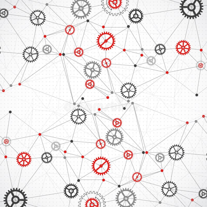 Abstract Geometry Technology Background. Stock Vector - Illustration of ...