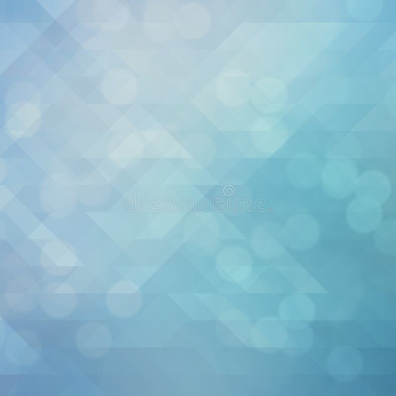 Abstract Geometry Triangles Bright Colorful Blue Pattern Stock ...