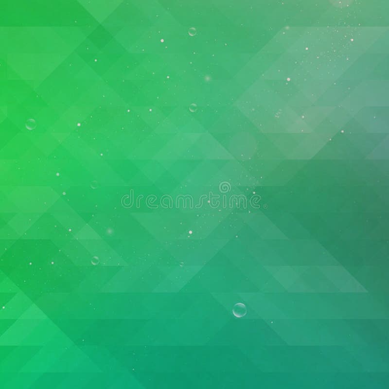 Abstract Geometry Triangles Bright Colorful Green Pattern Stock ...