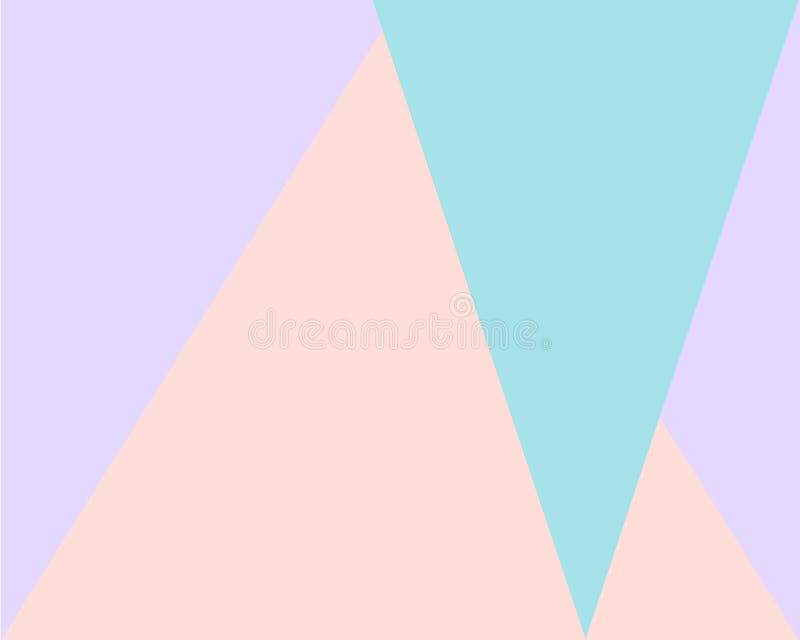 Abstract Geomeyrical Background Multi Colored Triangles Stock Vector ...