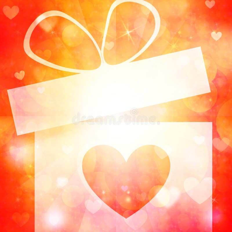 Abstract Gift Design stock illustration. Illustration of relationship ...