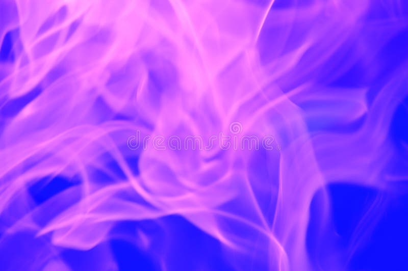 Abstract Glare of Flames of Pink Light on a Blue Background Stock Photo ...