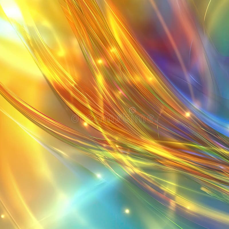 Abstract Glass Background with Bright Flashes Stock Illustration ...