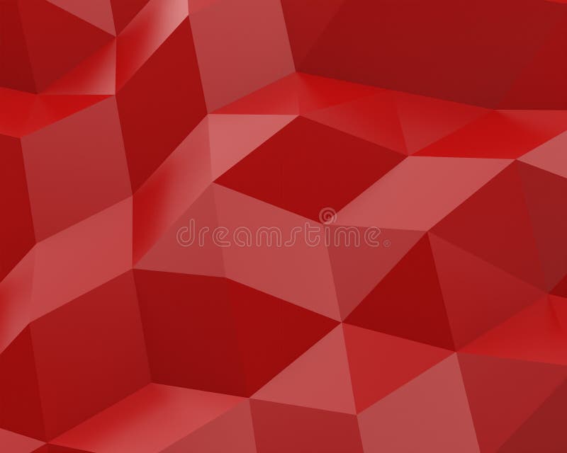 Abstract Red Background. 3D Render Stock Illustration - Illustration of ...