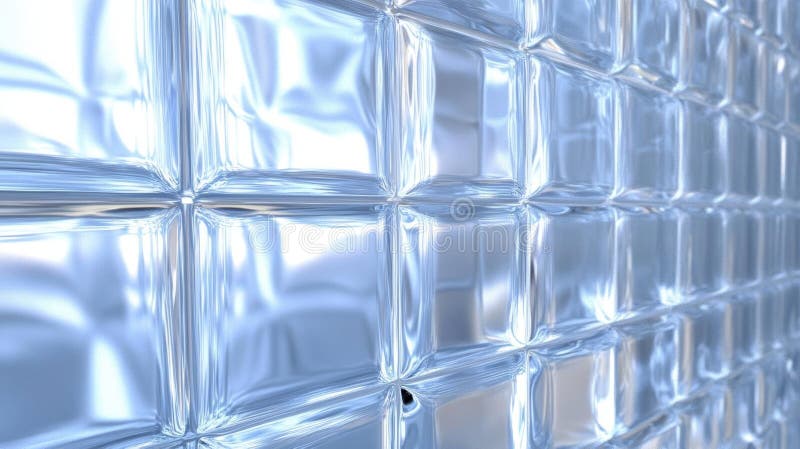 Abstract Glass Block Wall Texture Stock Photo - Image of building ...