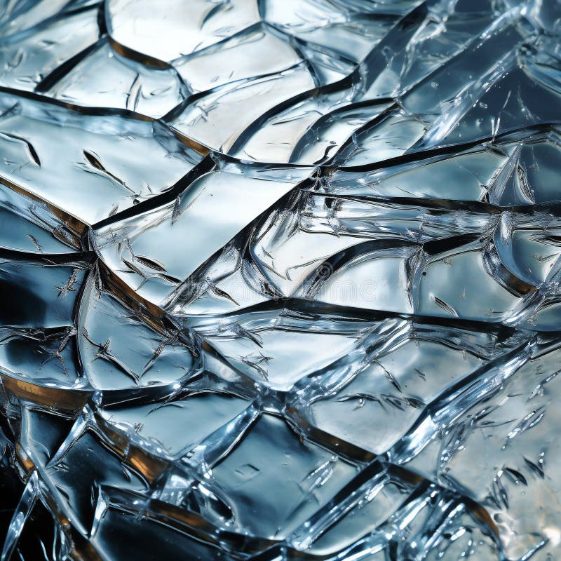 Abstract Glass Broken Texture Background. Polygonal Surface Stock Photo ...