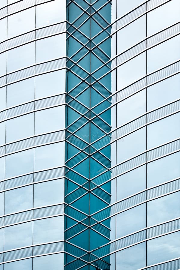 Abstract glass building stock image. Image of tall, exterior - 17588023