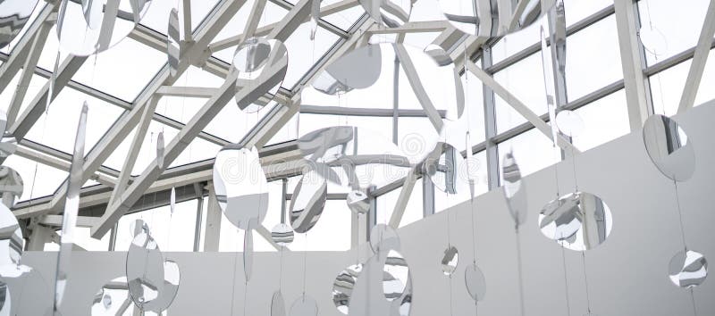 The Abstract Glass Mirror Design Background, Reflections Concept Stock ...