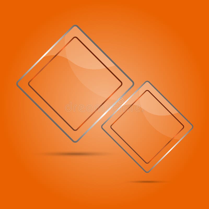 Abstract Glass Panel with Copy Space Stock Vector - Illustration of ...