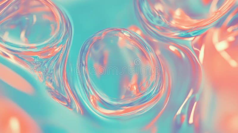 Abstract Glass Pattern in Vibrant Chaos with Elegant Colors for Modern ...