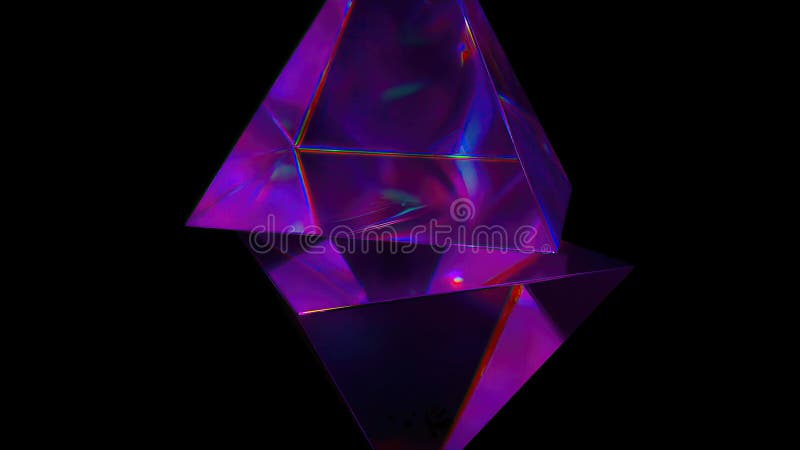 Abstract Glass Pyramid stock illustration. Illustration of fashion ...