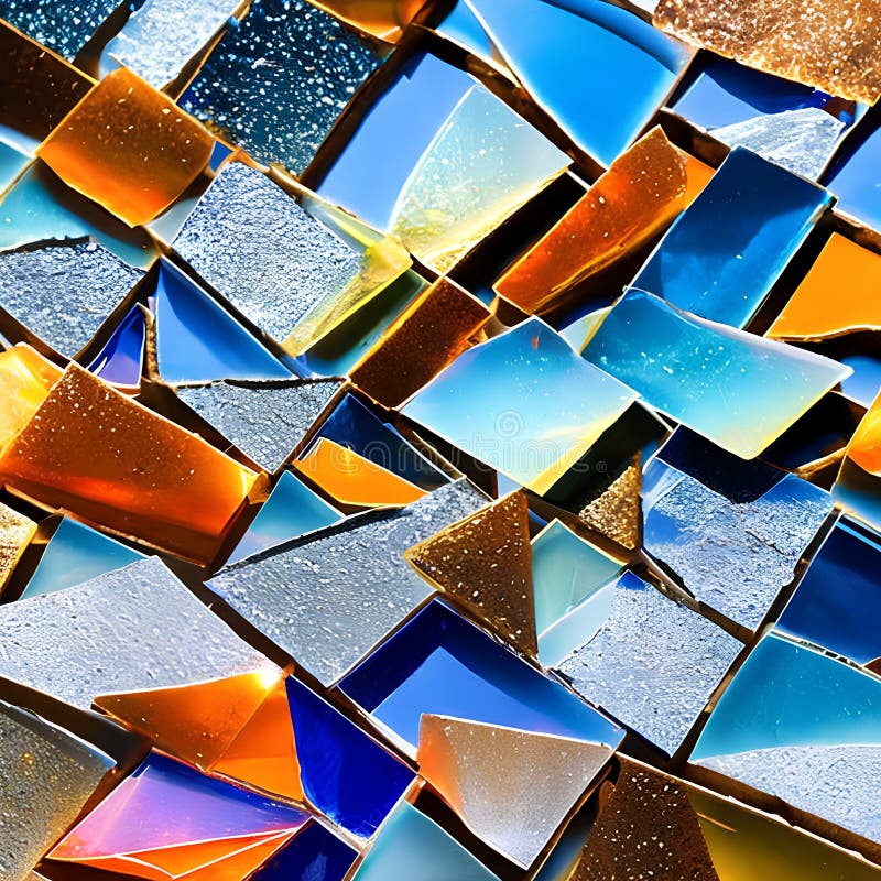 1244 Abstract Glass Shards: a Dynamic and Captivating Background ...