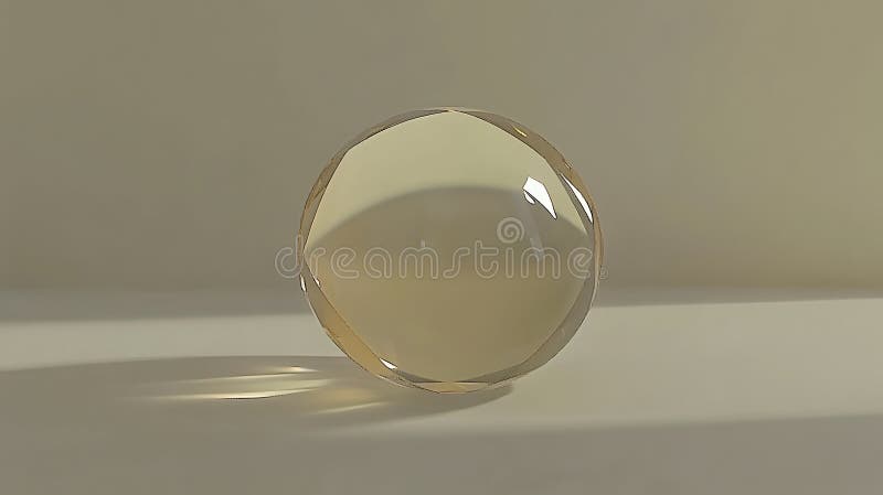 Abstract Glass Sphere, Translucent Orb, Light Royalty Free Image Stock ...