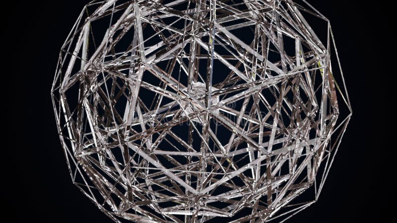 Abstract glass structure stock illustration. Illustration of animation ...