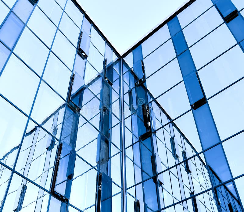 Abstract glass wall stock photo. Image of building, architecture - 19159138