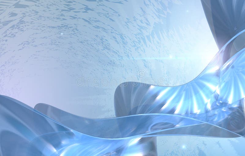 Abstract glass wave stock illustration. Illustration of clean - 120096453