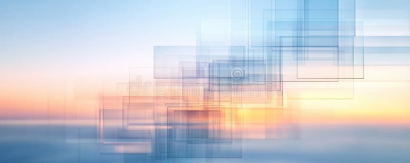 Abstract Glassmorphism Background with Soft Gradient and Blurred Sky AI ...