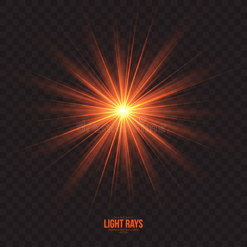 Abstract Gleaming Light Rays Vector Background Stock Vector ...