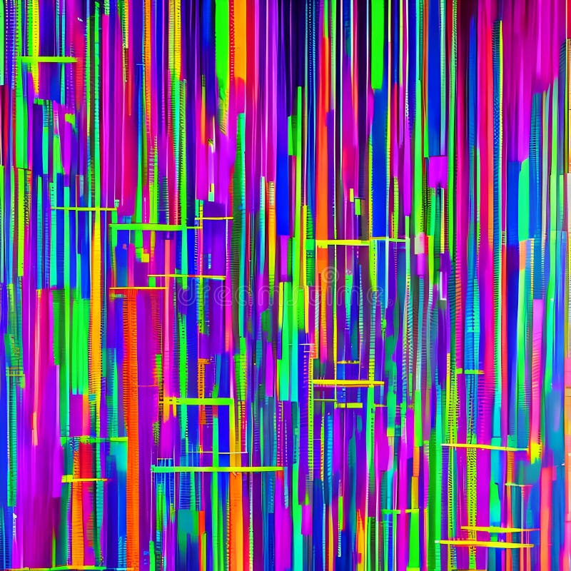 521 Abstract Glitch Art: a Contemporary Background Featuring Abstract ...
