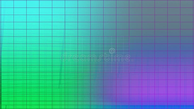Abstract Glitch Art Grid Background Image. Stock Illustration ...