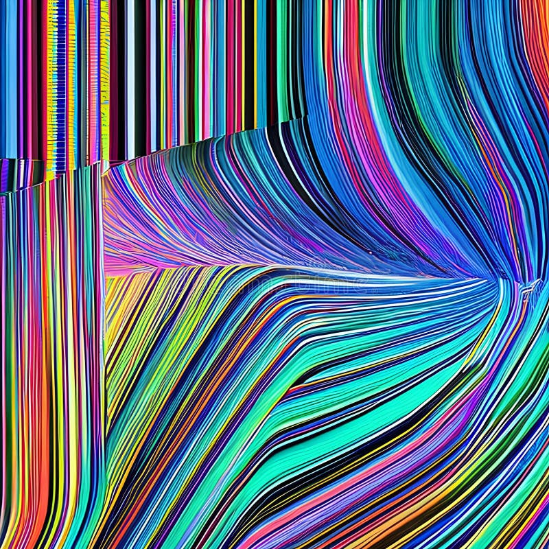 1024 Abstract Glitch Art: a Vibrant and Dynamic Background Featuring ...