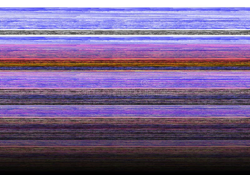 Abstract Glitch Background with Damaged Data Error Stock Illustration ...