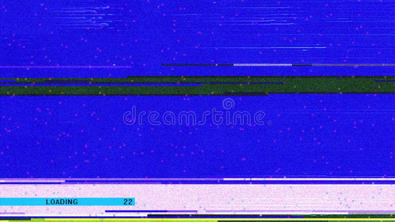 Abstract Glitch Background. Pixelated Texture Stock Footage - Video of ...