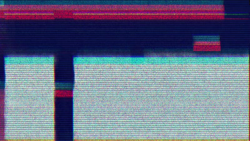 Abstract Glitch Background. Pixelated Texture. Digital Errors. Stock ...