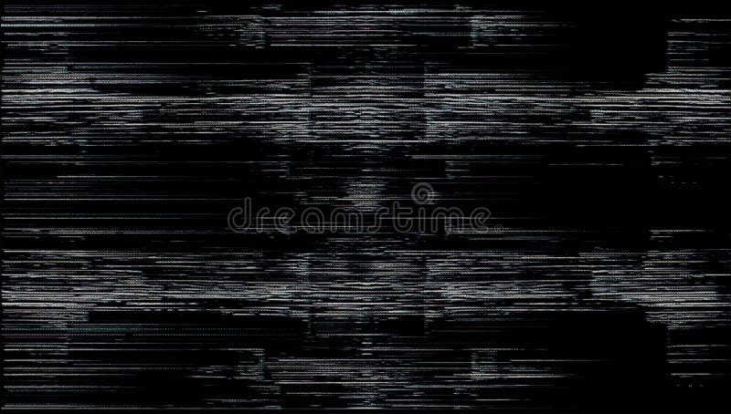 Pixelated Texture. Digital Errors on the Screen Stock Illustration ...