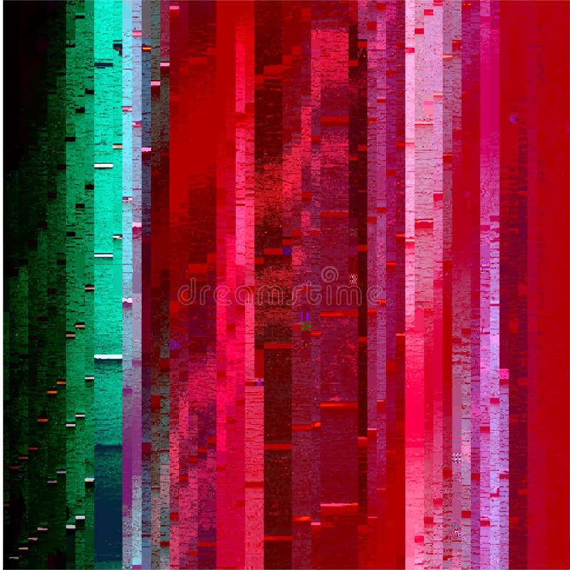 Abstract Glitched Background Stock Vector - Illustration of game ...