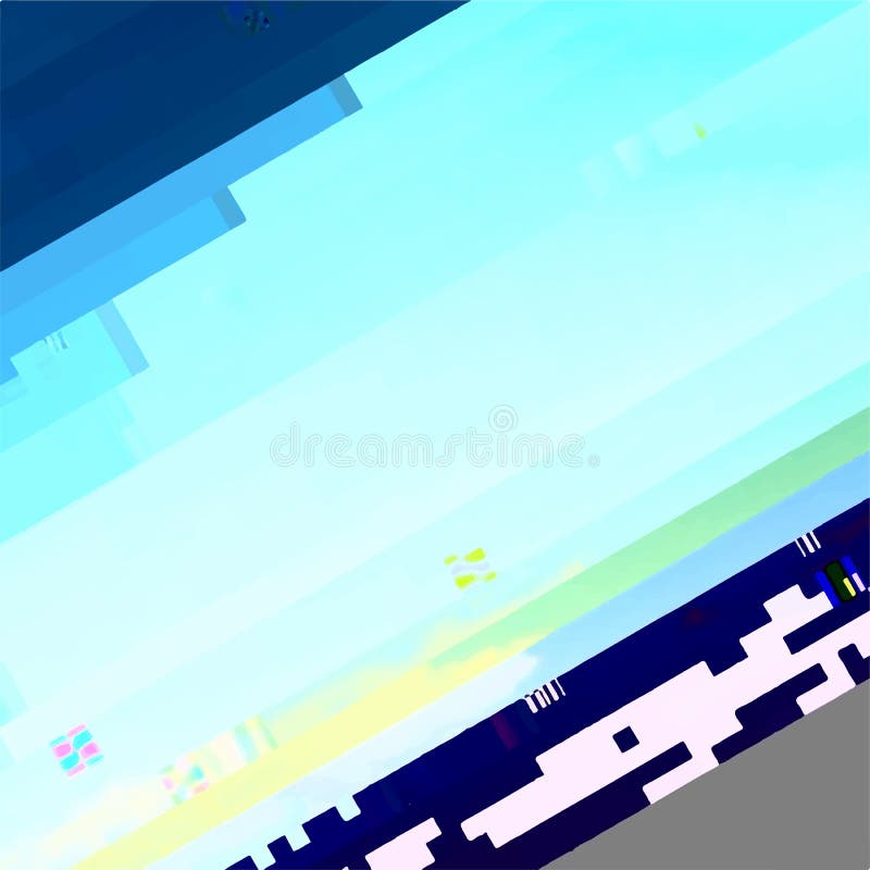 Abstract Glitched Background Stock Vector - Illustration of color ...