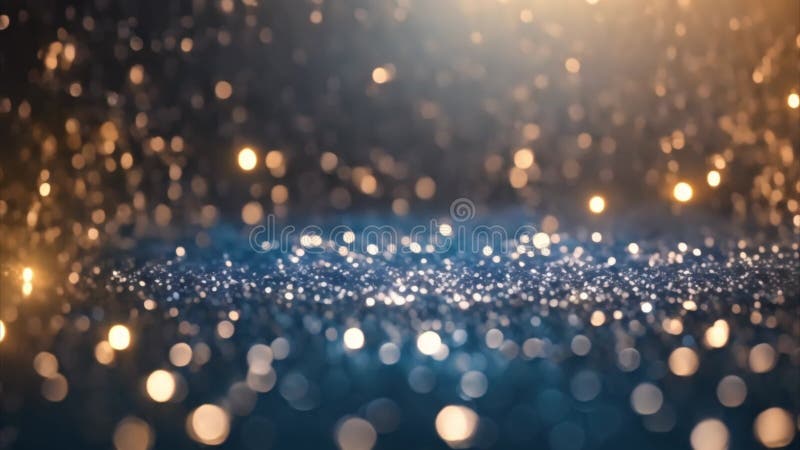 Abstract Glitter Background with Warm and Cool Lights Stock Video ...