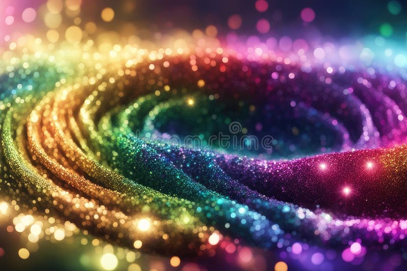 Abstract Glitter Colorful Lights Background Stock Photo - Image of ...