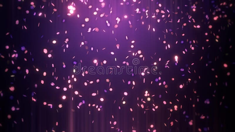 Abstract Glitter Falling Animation Background Loop Stock Footage ...