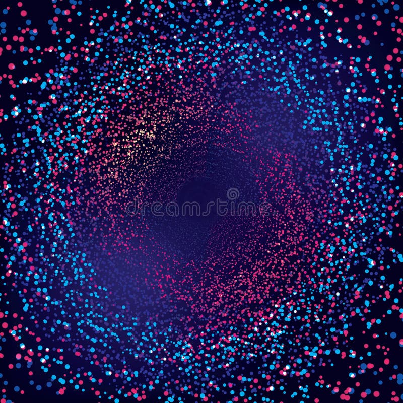 Abstract Glitter in Space Wallpaper Stock Vector - Illustration of ...