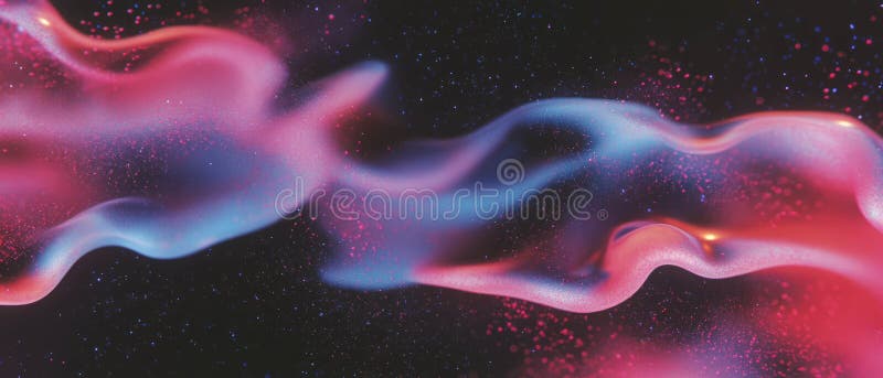 Abstract Glitter Texture with Colorful Particles Against a Black ...