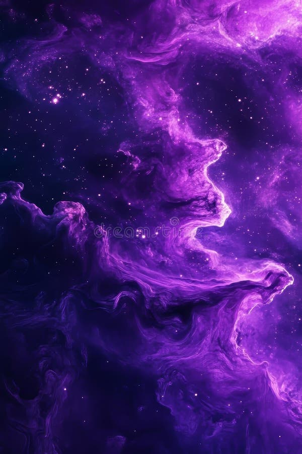 An Abstract, Glittery Violet Background Forms the Backdrop for this ...