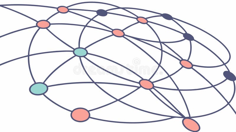 Abstract Global Network Mesh, Digital Connectivity, Vector Design ...