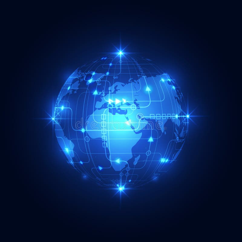 Global network background stock vector. Illustration of vector - 69146595