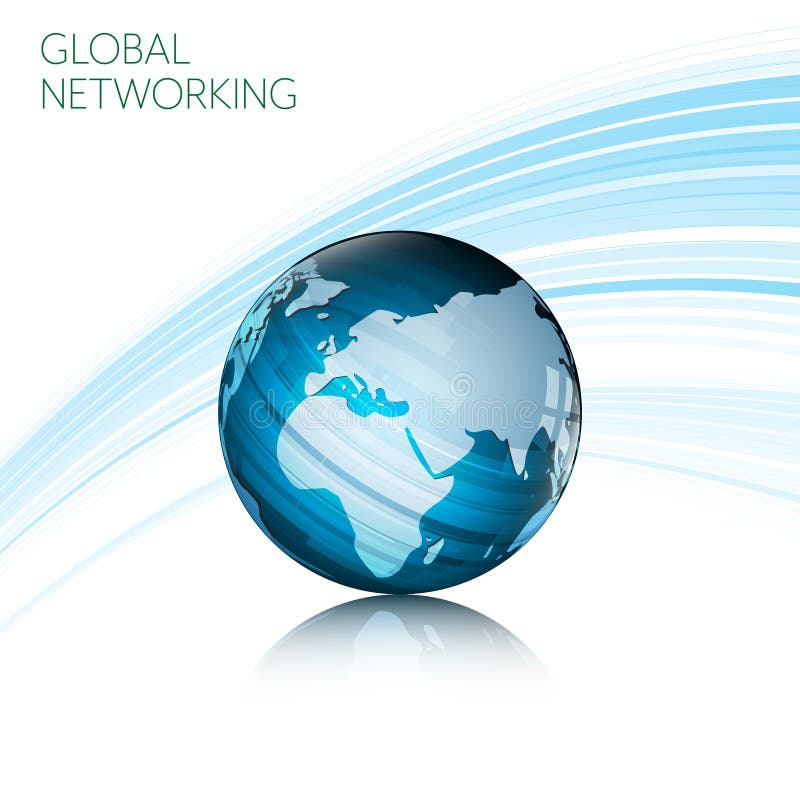 Abstract Global Networking Concept Tech Rectangle Line Movement Design ...