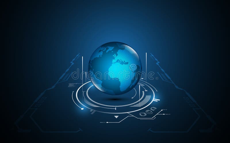 Global Perspective Black Icon Concept. Global Perspective Flat Vector ...