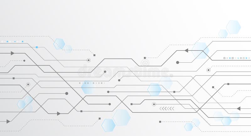 Abstract Global Technology Concept. Digital Internet Communication ...