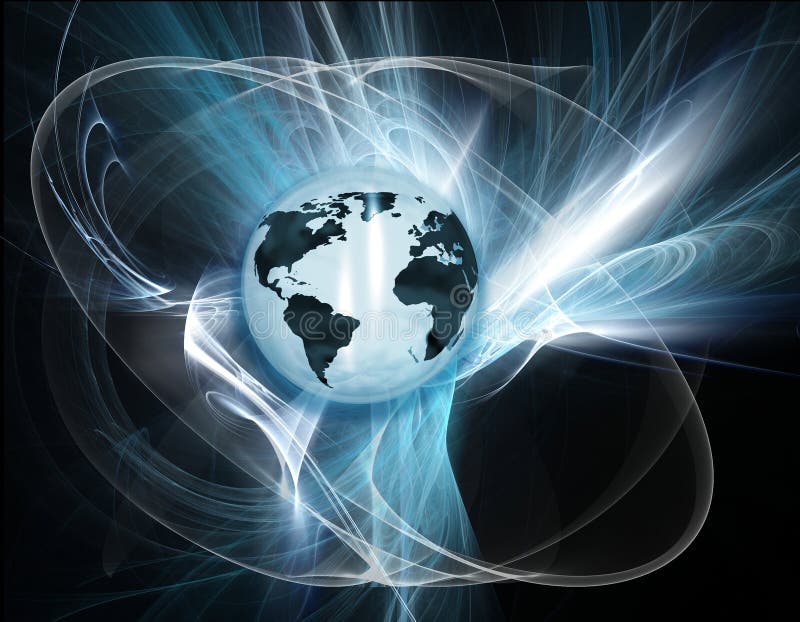 Globe abstract stock illustration. Illustration of conceptual - 13306079